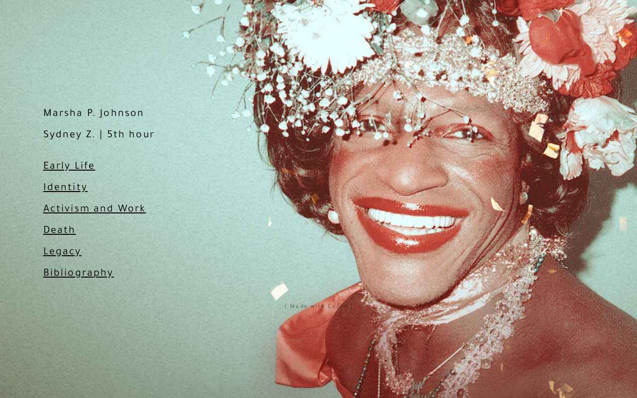 Marsha P Johnson